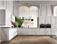 China White Shaker Cabinets American PVC Door Solid Wood Kitchen Cabinets for sale