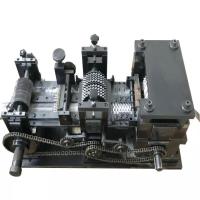 China Automatic Radiator Wavy Fin Making Machine High Cutting Accuracy for sale