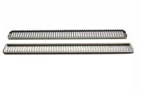 China Radiator Components Head Plate 1.5mm Thickness Two Rows for sale