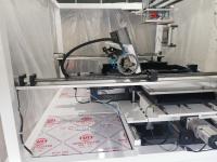 China Single Double Rows Aluminium Core Assembly Machine Max 90mm Head Plate Width for sale