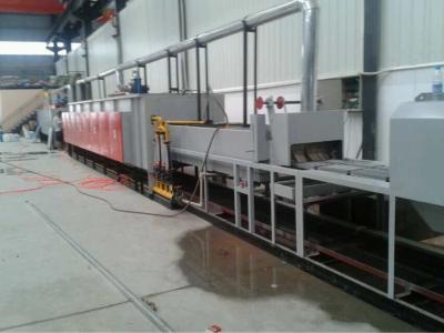 China Continuous Aluminum Brazing Furnace CNB Industrial Brazing Equipment 45m-603/H for sale
