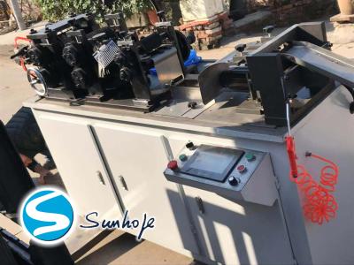 China 0.08mm Radiator Fin Forming Machine 0-100 M/Min Multi Range Fin Width for sale