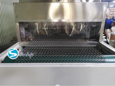China 2.2KW Aluminum Brazing Furnace Tube Heating 900mm For Continuous Brazing Radiator for sale