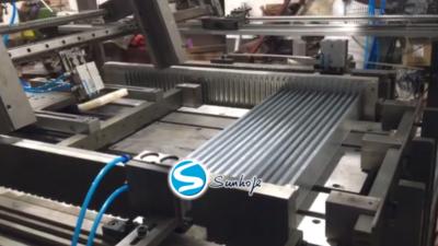 China Industrial Radiator Core Builder Machine 120mm Maximum Size Of Head Plate for sale