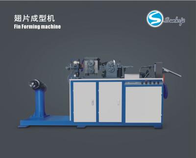 China High Accuracy Radiator Fin Forming Machine 2.2KW Motor Roller Forming Method for sale