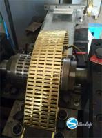 China 2.2KW Motor 8mm Height Radiator Fin Forming Machine For Louver Fin Type for sale