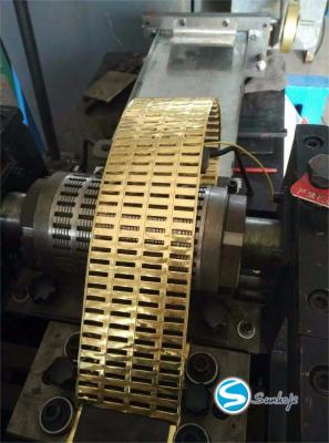 China 2.2KW Motor 8mm Height Radiator Fin Forming Machine For Louver Fin Type for sale