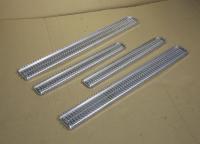 China Easy Assembly Silver Aluminum Radiator Header Plate With Tubes Heat / Corrosion Resistance for sale