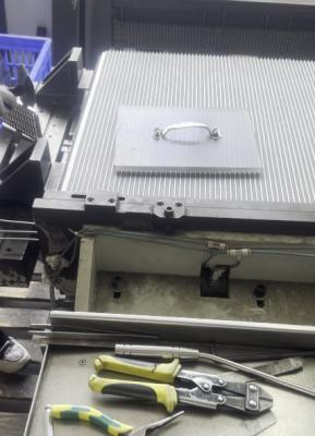 China Radiator Core Builder Machine With 0.8Mpa Air Pressure for sale