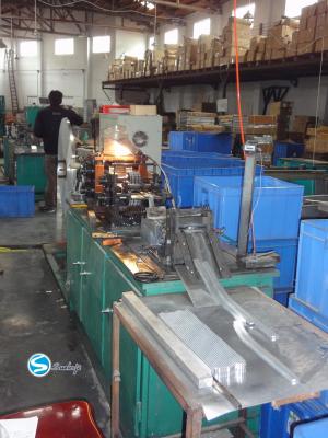 China 22KW Radiator Fin Forming Machine with 130mm Min. Slide Lifting Height for sale