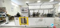 China 1.5-2mm Tube ±0.1mm Accuracy PLC Controlled Aluminum Radiator Fin Machine for sale