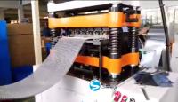 China 12x20mm Aluminum Fin Roll Forming Machine With 25-120 Strokes Per And Stepless Speed Regulation for sale