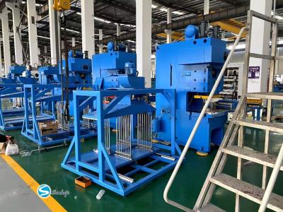 China 600mm Collecting Height And 290mm Throat Depth C Type Aluminum Fin Press Machine for sale