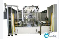 China Adjustable Running Speed Radiator Core Builder Machine For 6-8 Cylinders And Maximum Core Size 900*900*56mm for sale