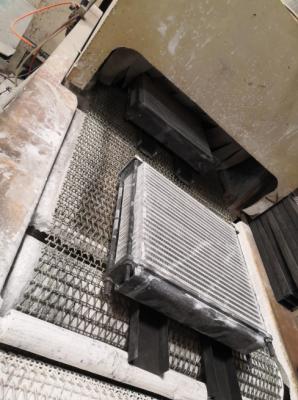China 0.5-1h Heating up Time and 2-3min Heating Time Aluminum Brazing Furnace with 316L Stainless Steel Braided Mesh Belt for sale