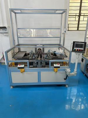 China Adjustable Running Speed Radiator Core Builder Machine with 3 Indenters and 1 Workstation for sale