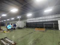 China PLC Control Aluminum Brazing Furnace with 103.45KW Rated Power of Drying Zone and Adjustable Mesh Belt Transmission Speed for sale