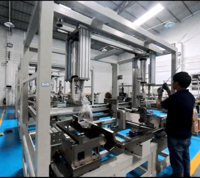 China Powerful 2.5kw Radiator Core Builder Machine With 1 Workstation And Maximum Head Plate Size Of 100mm for sale