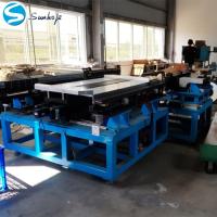 China Servo Driven 5mm Fin 2 Row Radiator Core Builder Machine for sale