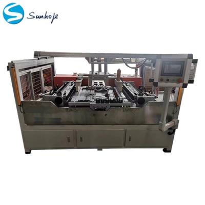 China Adjustable Frequency Radiator Core Builder Machine For 6-8 Cylinders for sale