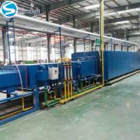 China Continuous Nitrogen Brazing Furnace High Efficiency Production for sale