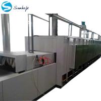 China Nitrogen Shielded 1000mm Mesh Belt Aluminium Brazing Furnace for sale