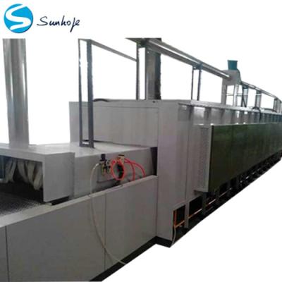China Nitrogen Shielded 1000mm Mesh Belt Aluminium Brazing Furnace for sale