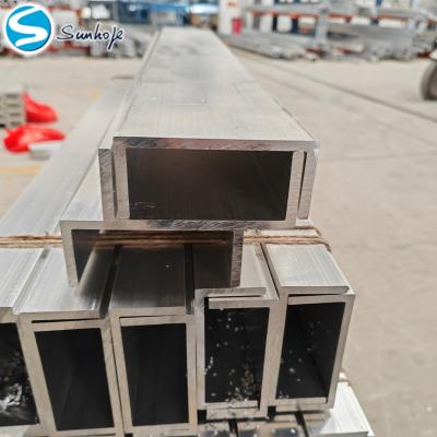 China Custom Extruded Aluminum U Channel for Oil Cooler Lightweight High Thermal Conductivity for sale