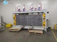 China Core assembly equipment for plate and bar heat exchangers,intercoolers,Bar plate core builder machine,Plate-Fin Core Assembly Machine for sale