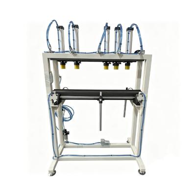 China Radiator Tank Crimping Machine | Manual Pneumatic Type for Passenger Car Radiator Assembly & Repair for sale