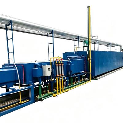 China Continuous Aluminum Brazing Line for Radiators & Heat Exchangers | 380V Nitrogen Shielded Brazing Furnace for sale