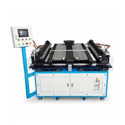 China Servo-Driven 2-Row Radiator Core Builder Machine for 5mm Fins for sale