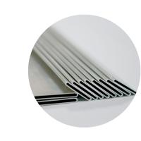 China ISO9001 0.26mm Thick Light Oval Radiator Tube Aluminum Rectangle for sale