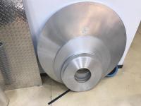 China 8mm Thickness Round White Industrial Aluminum Foil Sheets 3004 for sale