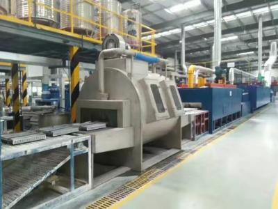 China 4m-20m  Length Brazing section Continuous Aluminum Brazing Furnace High Carbon Steel for sale