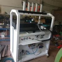 China 8pcs Cylinders 90mm Max Width Header Plate Radiator Making Machine For Radiator Tank for sale