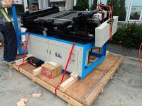 China Stable Performance PLC Radiator Core Builder Machine 0.6MPa for sale