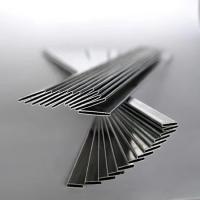 China Shape Silver Radiator Tube , Radiator Core Tube Aluminium 3003/4343 Grade for sale
