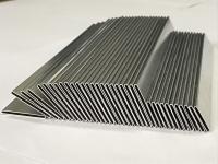 China Durable Width 4-9mm Thickness 1.5-2mm Aluminum Square Tube For Car Radiator for sale