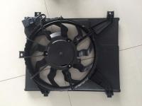 China PA66 Car Radiator Fan Radiator Components Square Shape for sale