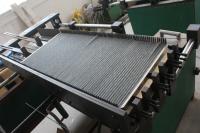 China Single Double Rows Intercooler Radiator Core Assembly Machine And Cooling Core Builder for sale