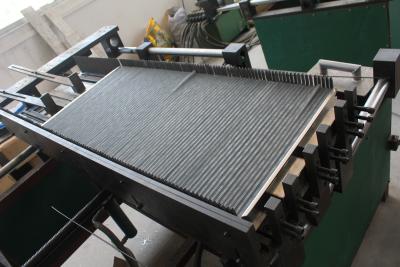 China Single Double Rows Intercooler Radiator Core Assembly Machine And Cooling Core Builder for sale