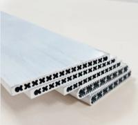 China Aluminum Extruded Micro Channel Tube 1100 3003 For Car Condenser Charge Air Cooler for sale
