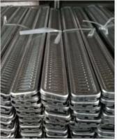 China 3004 Material 1.5mm Thickness Radiator Header Plate Two Rows for sale