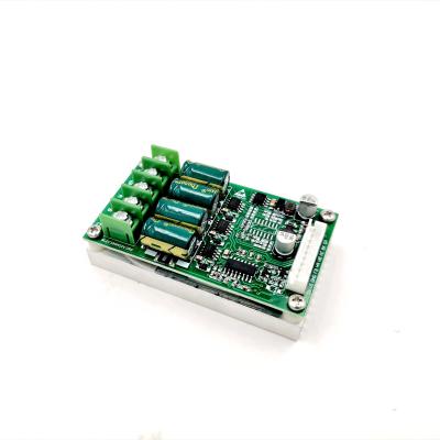 China 9-60VDC 17A BLDC Motor Driver Board with Heatsink for 120 Degree Hall Sensor Motor for sale
