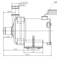 China Low Maintenance BLDC Water Pump with High Energy Efficiency and DC Power Source for sale