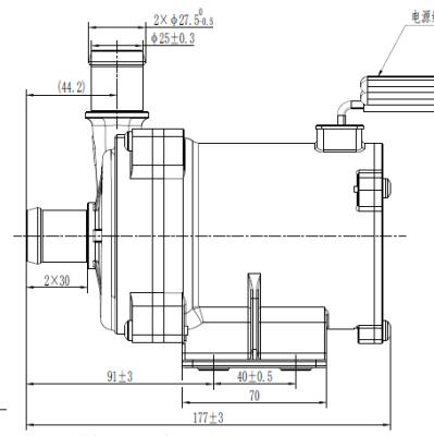 China Low Maintenance BLDC Water Pump with High Energy Efficiency and DC Power Source for sale