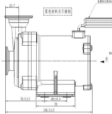 China 48VDC BLDC Water Pump Low Noise Standard Size for Energy Storage and EV Cooling for sale