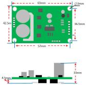 China 350W Brushless DC Motor Driver , 24v Dc Motor Speed Controller For Burshless Fan for sale