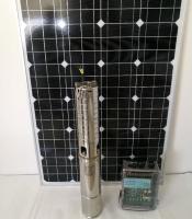 China 5.5 CBM/H 4 Inch 48V BLDC Solar Submersible Water Pump with MPPT for Agriculture Deep Well for sale